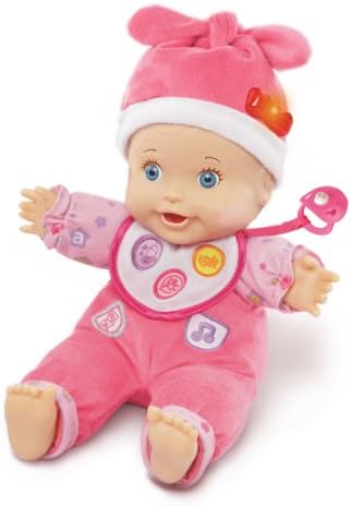VTech Little Love Baby Talk Interactive Doll - Multi-Coloured : Amazon ...