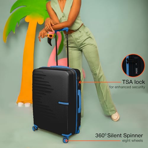 Nasher Miles Havelock TSA Lock and Anti-Theft Hard-Sided Polypropylene ...