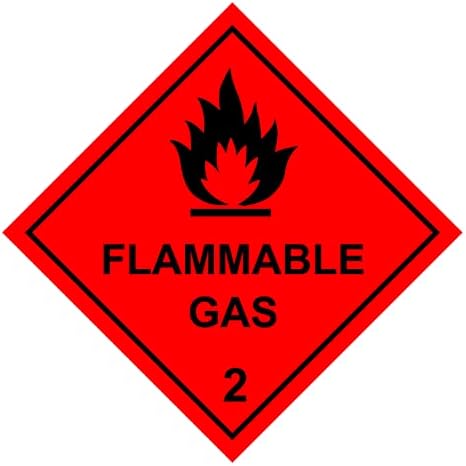 Magnetic Hazchem Diamond Sign - ISO Compliant - UK 2009 HSE Regulations ...
