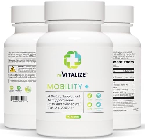 Amazon.com: REVITALIZE Mobility + Advanced Joint & Connective Tissue ...