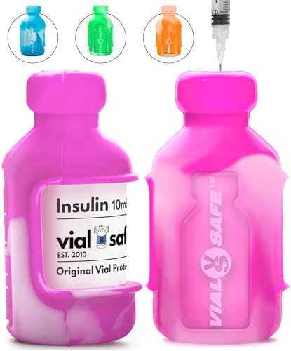 Amazon.com: VIAL SAFE Insulin Vial Protector | Durable Vial Case ...