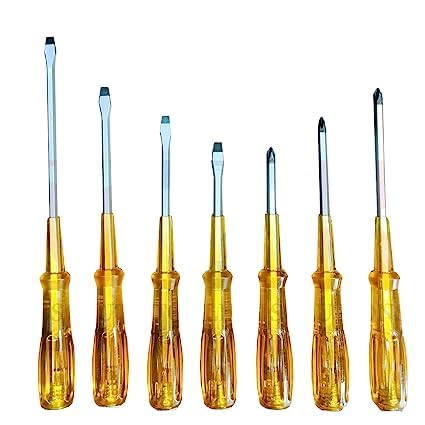 VTH Heavy Duty 7 pcs Hammering Screwdriver Set : Amazon.in: Home ...