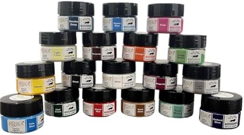 18 Shades Opaque Pigment Set for Resin Art – 20g Each | Epoxy-Based ...