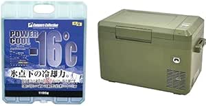 Amazon.co.jp: Campers Collection YFR-C25(DG) Power Cool-16°C(1,100g ...