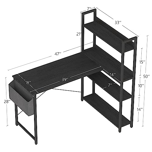 Snapklik.com : Treesland 47 Inch Computer Desk