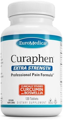 Amazon.com: EuroMedica Curaphen Extra Strength - Curcumin & Boswellia ...