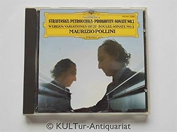 Pollini:Stravinsky Petrouchka,Prokofiev no.7,Webern,Boulez by : Amazon ...