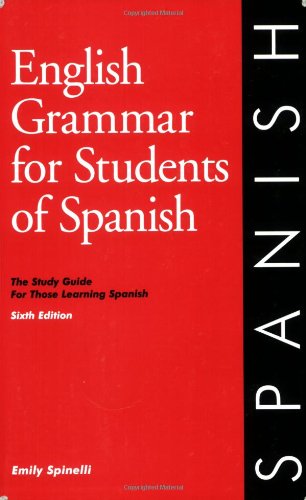 Amazon.com: English Grammar for Students of Spanish (English and ...