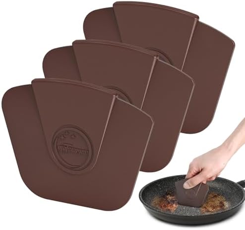 Amazon.com: Pan Scraper Dish Scraper Tool - Pot Scraper Plastic for ...