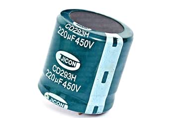 220uf 450V - 220 uF 450 V DC Electrolytic Capacitor : Amazon.in ...