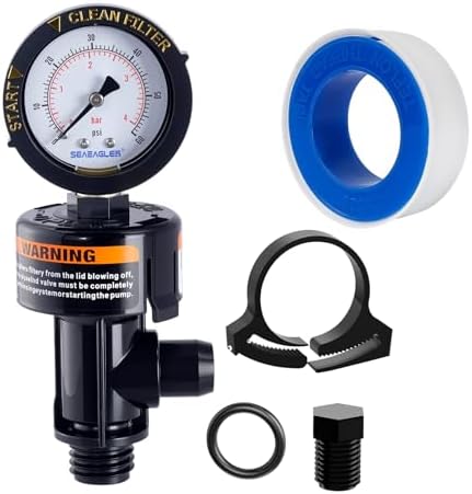 Amazon.com: 98209800 Air Relief Valve | Compatible with Pool Filter ...