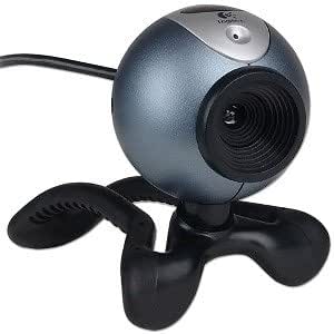 Amazon.com: Logitech USB 2.0 QuickCam Messenger w/Built-in Audio ...