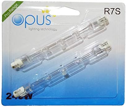 Opus 2 Pack 240 watt 117mm Double Ended R7S Dimmable Energy Saving ...