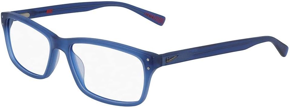 Amazon.com: Eyeglasses NIKE 7245 442 Matte Indigo Force : Clothing ...