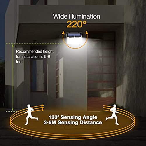 [아마존 할인 초특가 정보] Photo voltaic Lights Outside 208 LED/3 Modes, Photo ...