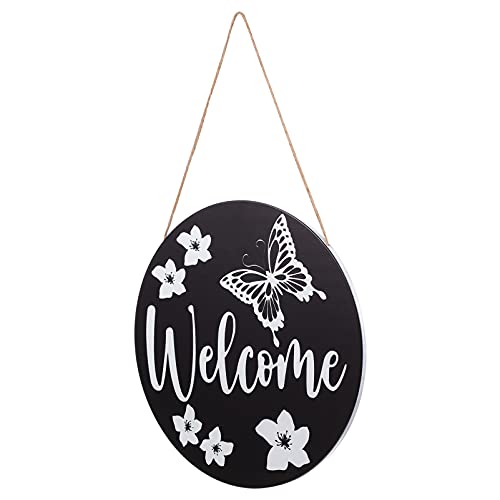 Välkommen skylt dörr trä - Vardagligheter 2023