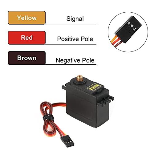 Snapklik.com : 2PCS MG995 Micro Servo Motor,180 Metal Gear Servo 20KG ...