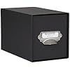 Rössler SOHO Storage Box, Cardboard, Black : Amazon.co.uk: Stationery ...