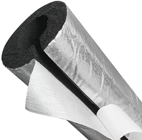 High-Density Foam Pipe Insulation Wrap Antifreeze Lagging for Indoor ...