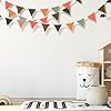 Amazon.com: Oudain 15.5 ft Pennant Banner Flags, 2 Pcs Nursery Garland ...
