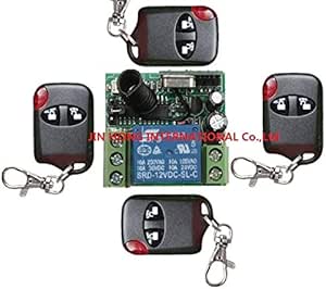 DC12V 1CH Wireless Remote Controll System For Access/door System 315/ ...