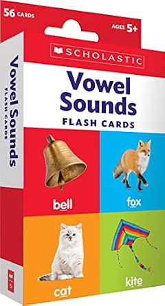 Amazon.co.jp: Vowel Sounds Flash Cards: Vowel Sounds (Scholastic Flash ...