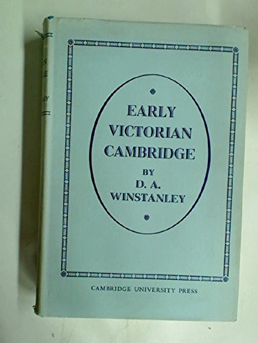 Early Victorian Cambridge - | Amazon.com.au | Books