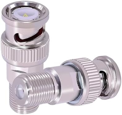 Amazon.com: CNARIO 2Pcs F to BNC Connector BNC Male to F Female Coax Adapter 75 Ohm, RG6, RG59 ...