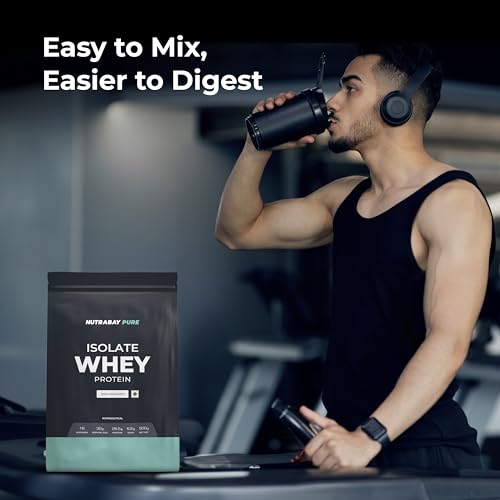 Nutrabay Pure 100% Authentic & Clean Whey Protein Isolate Whey Protein ...