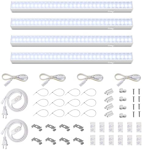 Barrina Grow Lights for Indoor Plants, 5000K Full Spectrum Grow Light ...