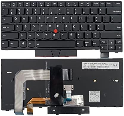 Amazon.com: Siakoocty Laptop Replacement US Layout with Backlit Keyboard for Lenovo IBM Thinkpad ...