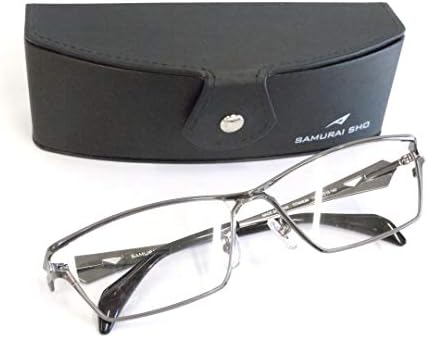 Amazon | SAMURAI SHO サムライ翔 智No.46 SS-T110 #3ダークグレー/シルバー 最新2021年モデル 正規取扱店品 | ファッション眼鏡 通販