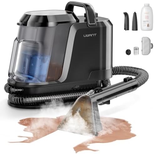 Amazon.com - Uwant Carpet Cleaner Machine with Steam&Hot&Cold Water ...
