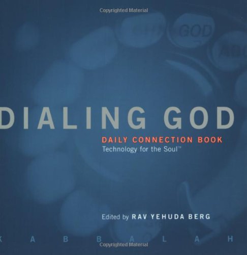 Dialing God: Daily Connection Book: Amazon.co.uk: Berg, Yehudah ...