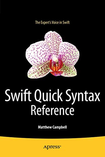 Swift Quick Syntax Reference | Amazon price tracker / tracking, Amazon ...