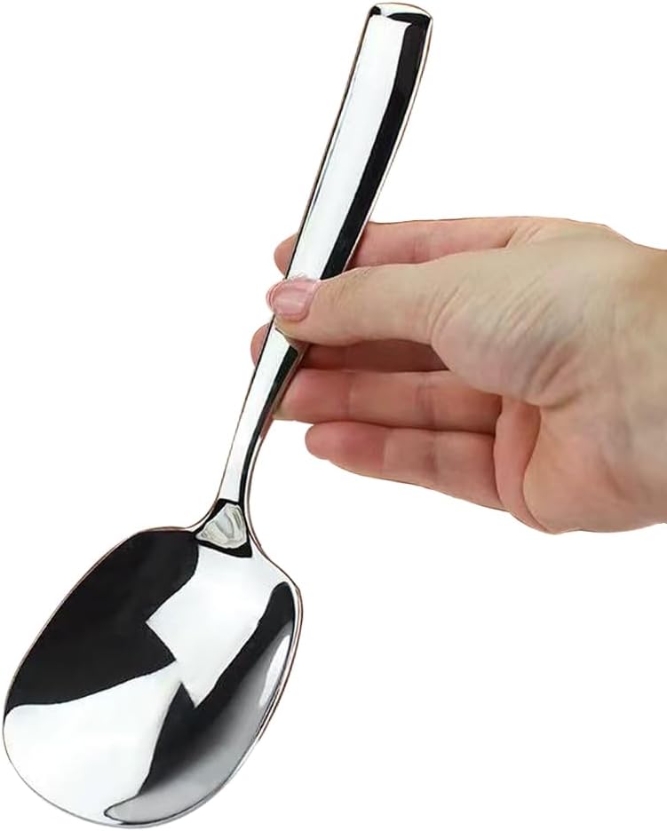 Amazon.com | ZDFQly Large Serving Spoon, Premium 316L Stainless Steel ...