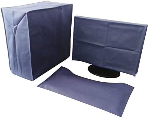 Amazon.com: 3Pcs Computer Dust Cover Set Monitor + Keyboard+ Computer ...