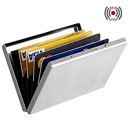 Anti Scan Blocking Wallet ID Credit Card Holder Anti RFID Scanning ...