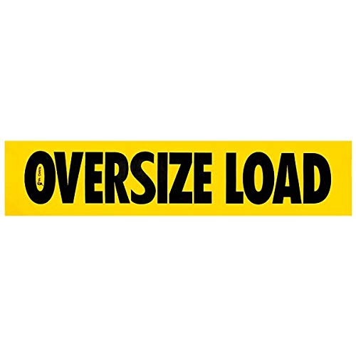 Magnetic Oversize Load Sign 18 Inch x 84 Inch: Amazon.com: Industrial ...