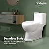 Hindware Flora One-Piece Floor Mount Western Commode