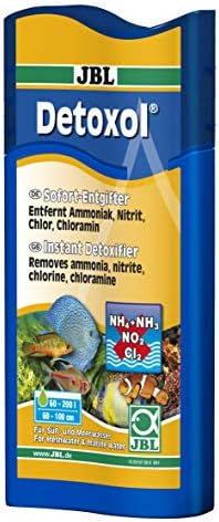 JBL Detoxol 2515700, Sofort-Entgifter, Für gesundes Aquarienwasser, 250 ...