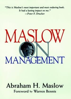 Amazon.com: Maslow on Management [Hardcover] [1998] (Author) A.H ...