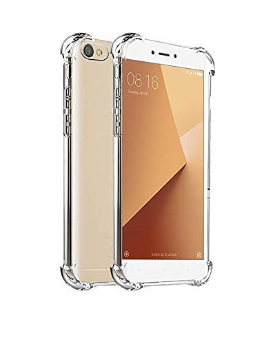 Flexible and Shock Proof transperant Back Cover for mi 5a : Amazon.in ...