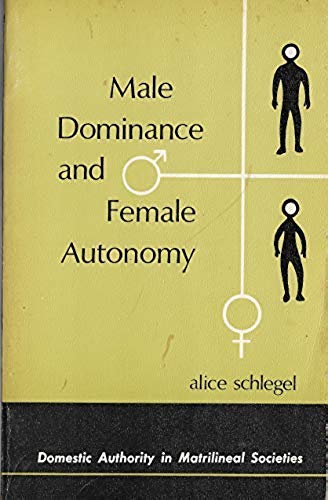 Male Dominance and Female Autonomy: Domestic Authority in Matrilineal ...