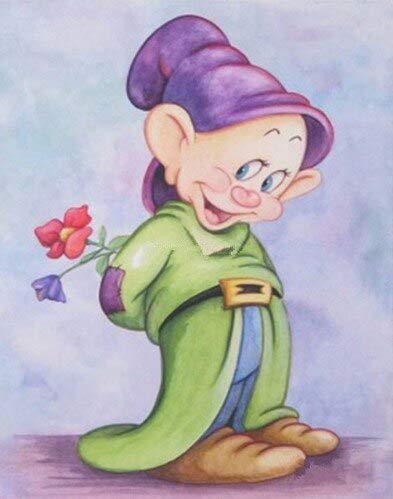 Dopey Dwarf Drawing