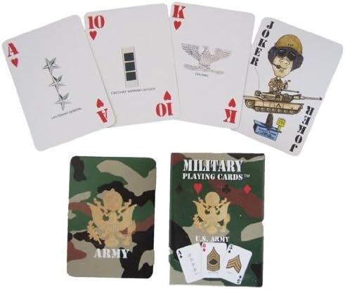 Amazon.com: Illustrated US Army Playing Cards : Toys & Games