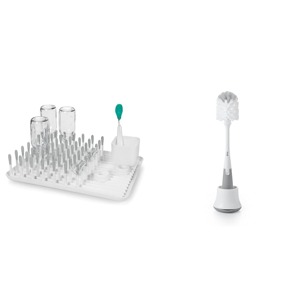 Amazon.com: OXO Tot Bottle Drying Rack, Gray, 1 Count (Pack of 1) & Tot ...