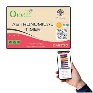 Ocelli Astronomical Timer | Smart Astro Timer Switch with Auto ON/Off ...
