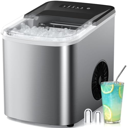 Amazon.com: Avanti Ice Maker Mighty Ice Countertop Design Makes 26 ...