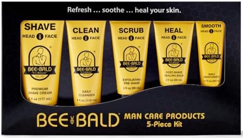 Amazon.com: Bee Bald Premium Gift Set for Bald Men, Gift to Combine ...